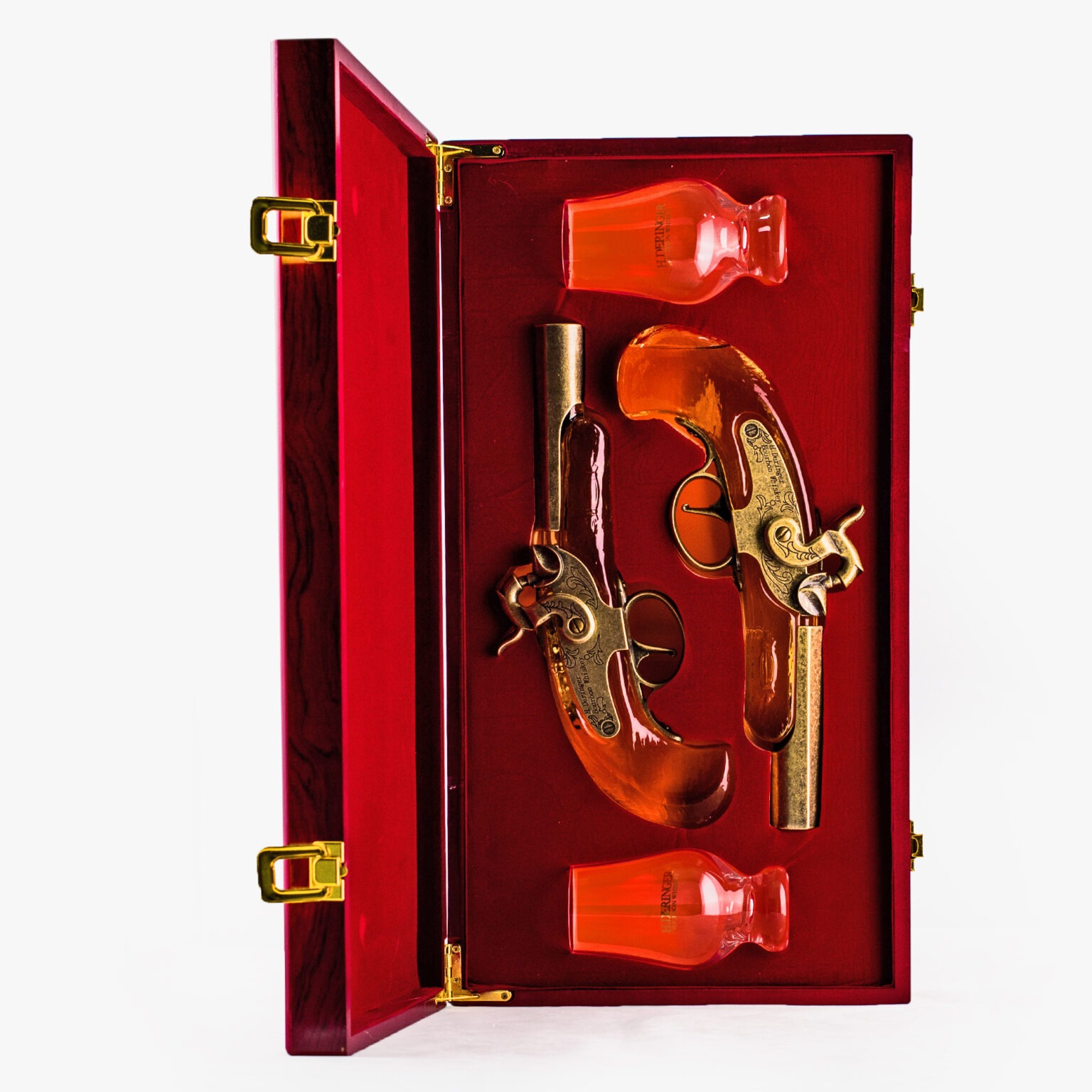 H. Deringer | Bourbon Whiskey- Duel Pistols Gift Set -200ml x 2 ...